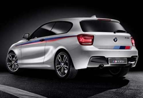 The rear corner of the BMW M135i Concept | Torque News